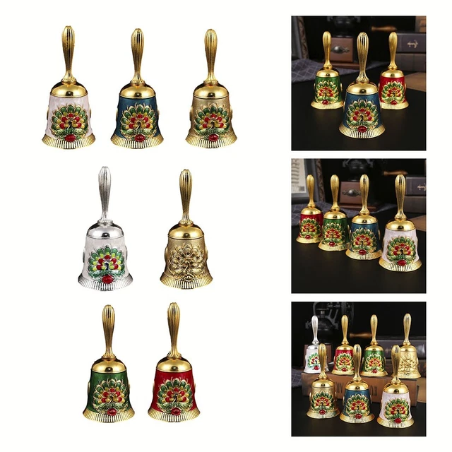 RELIABLE HANDHELD BELLS for School Reception Assistance and Wake Up ...