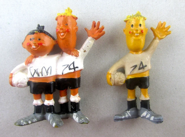 MASKOTTCHEN + KONVOLUT / 2x TIP und TAP FUSSBALL WM 74 von HERSTELLER ...