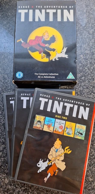 TINTIN COMPLETE COLLECTION 5DVD Set (Immaculate) EUR 9,47 - PicClick IT