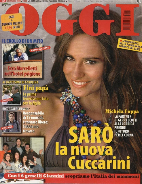 OGGI 2008 21.MICHELA COPPA,LUCA ZINGARETTI & MONICA BELLUCCI,CARMEN ...