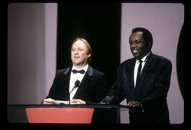 1987 PRESENTERS STEPHEN Stills And Lou Rawls 4 Ama Music Awards Photo ...