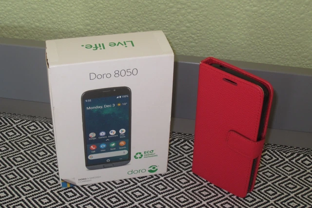 DORO 8050 MOBILE Phone Model DSB - 0230 Black Unlocked Single SIM very ...