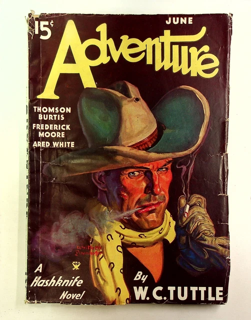 ADVENTURE PULP/MAGAZINE JUN 1934 Vol. 88 #6 VG £41.74 - PicClick UK