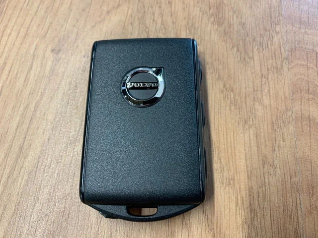 GENUINE VOLVO REMOTE Key Fob Black No Chrome Xc90 Xc40 V60 V90 S90 Xc60 ...