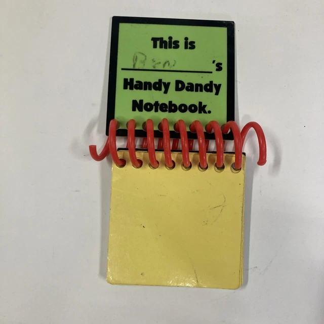 BLUES CLUES HANDY Dandy Notebook 1999 Version 2 EUR 27,40 - PicClick DE