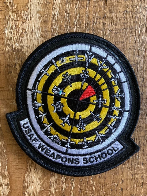 PATCH ARMÉE DE l'air USAF Weapons School EUR 15,00 - PicClick FR