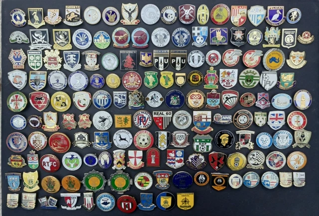 ENGLISH - ENGLAND - Non League Football Team Lapel Pin Badges -P-Q-R £6 ...