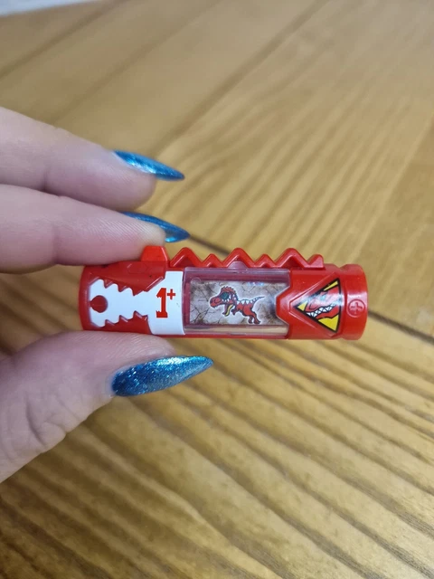 POWER RANGERS DINO Charge # 1+ Tyrannosaurus Rex Red Charger Energem £ ...