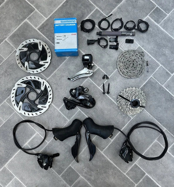 SHIMANO ULTEGRA R8070/8050 Di2 Hydraulic Disc 11 Speed Groupset Dura Ace £700.00 - PicClick UK