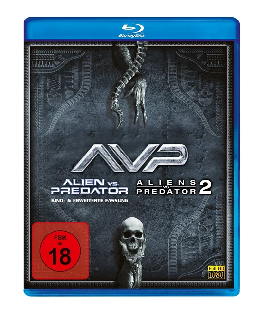 ALIEN VS. PREDATOR 1+2 (Blu-ray) Sanaa Lathan Raoul Bova Lance ...