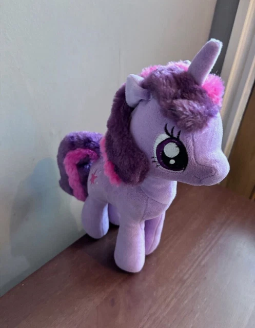 MY LITTLE PONY Hasbro Twilight Sparkle Pony Pink Purple 2016 Plush Teddy Horse £10.00 - PicClick UK