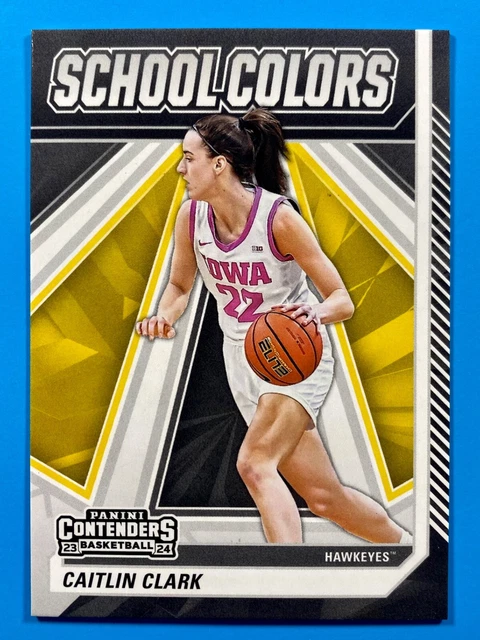 COLECCIÓN PANINI CAITLIN Clark 2024 #SC4 Contenders - COLORES ESCOLARES EUR 0,91 - PicClick ES