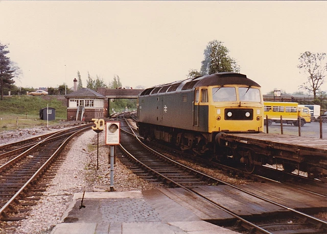 BRITISH RAIL 47146 Hereford 6x4 inch Rail Photo £2.70 - PicClick UK
