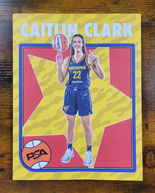 CAITLIN CLARK PSA Magazine Vol. 41 May 2025 Price Guide Indiana Fever ...