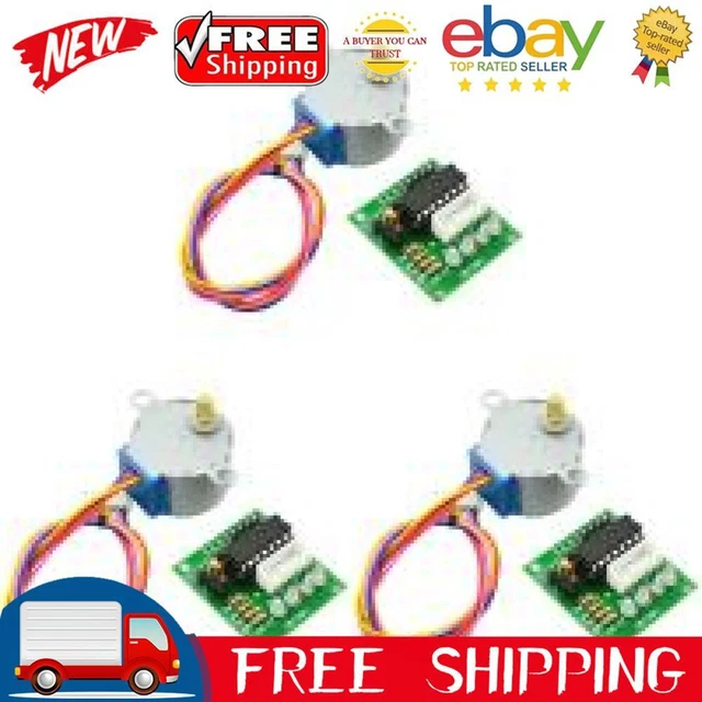 5V 28BYJ-48 STEPPER Motor+ULN2003 Driver Board (28YBJ 48 And ULN2003 ...