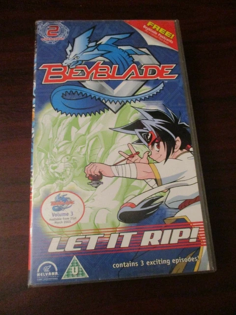 BEYBLADE LET IT Rip VHS Video Tape (NEW) EUR 9,31 - PicClick IT