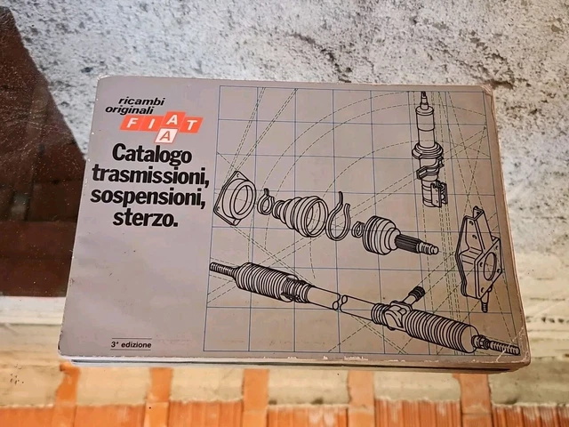 FIAT RICAMBI TRASMISSIONI Sospensioni Sterzo Catalogo Originale 1984 ...