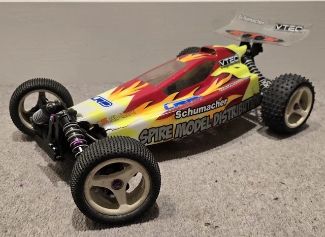SCHUMACHER CAT 2000 Ec Vintage 1/10 Rc Buggy. Some Upgrades £311.20 ...