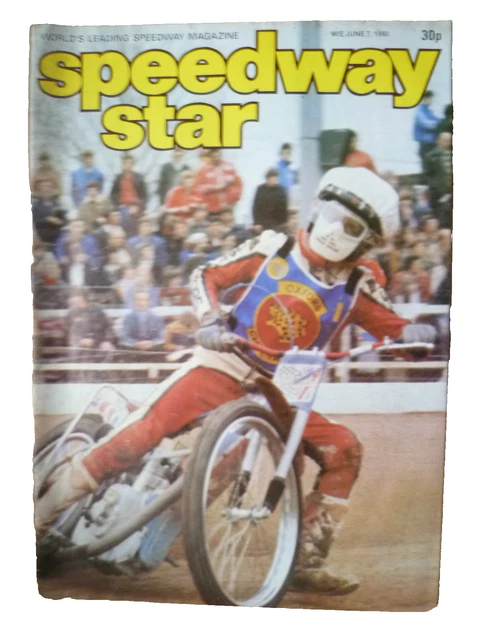 VINTAGE SPEEDWAY STAR Magazine, Vol. 29, No. 11, 7th June 1980 £3.99 ...