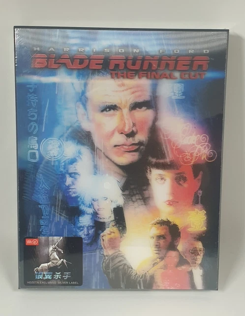 BLADE RUNNER HDZETA Double Lenticular Fullslip Steelbook (4K UHD + Blu ...