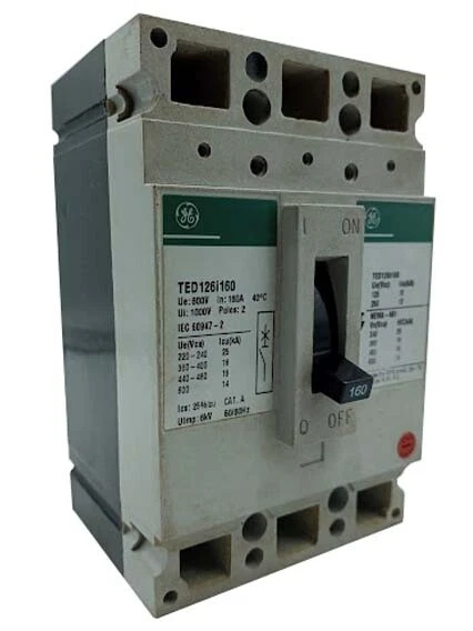DISJUNTOR TERMOMAGNÉTICO GE Ted Ted 126i160 160a 2p 240vca $327.94 ...