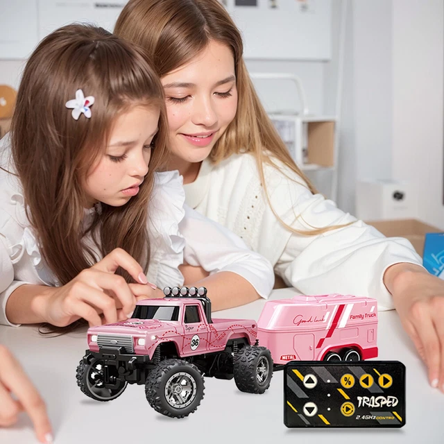 HOT MINI RC Monster Truck 1:64 Scale 2.4Ghz Remote Control Adjustable ...