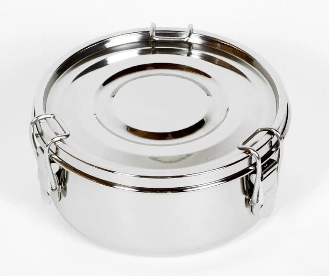 BASICNATURE FOODCONTAINER BOÎTE Alimentaire 0.5l Inox Récipient Boîtes ...