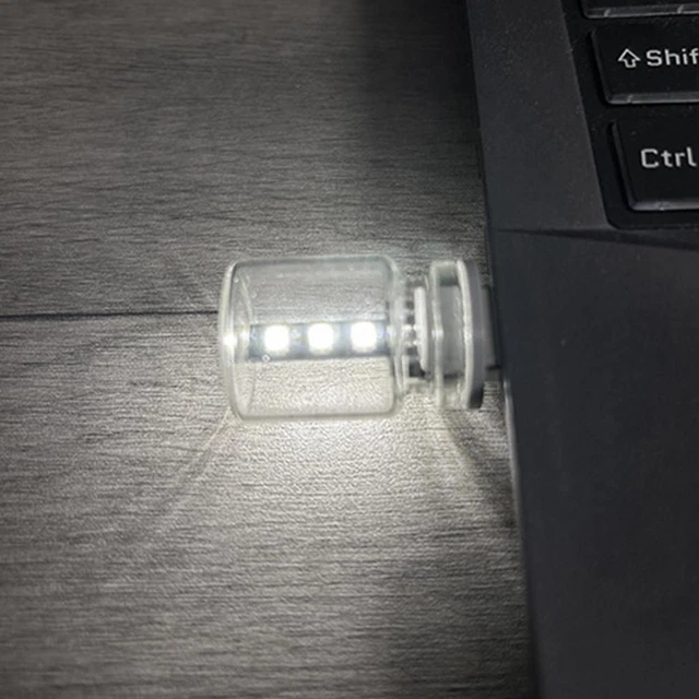 5V NIGHT LIGHT LED Filament Lamp Portable Lighting Plug Play USB ...