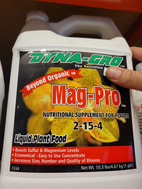 DYNA-GRO - ADVANCED Science Simplified 1 Gallon Mag-Pro 2-15-4 Liquid ...