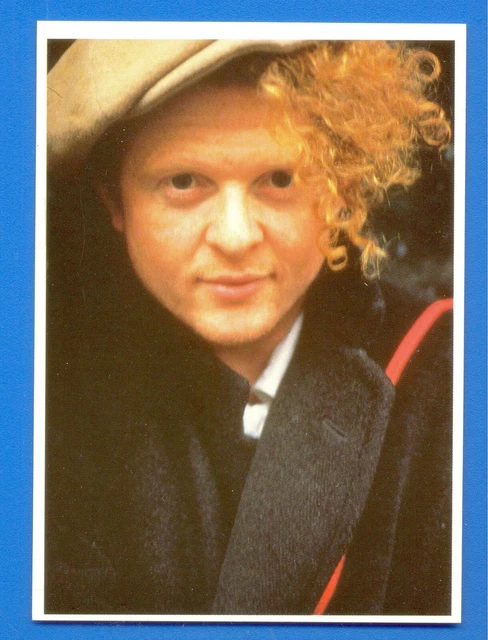 MICK HUCKNALL.SIMPLY RED.POSTCARD PUBLISHED 1980s £2.50 - PicClick UK