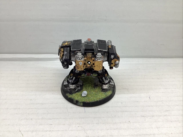 WARHAMMER 40K CHAOS SPACE MARINE DREADNOUGHT KITBASH costruito e ...