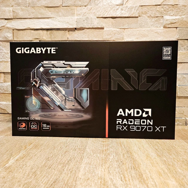 GIGABYTE AMD RADEON RX 9070 XT Gaming OC 16GB GDDR6 Graphics Card GPU £ ...