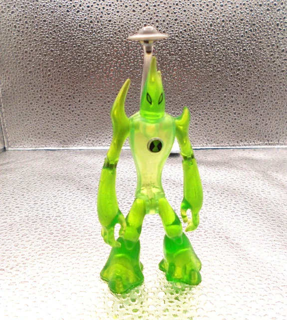 FIGURINE ARTICULÉE BEN 10 Alien Force GOOP avec pièce tête 2008 BANDAI ...