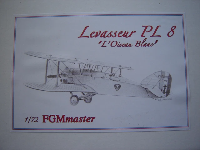 LEVASSEUR PL-8 &L'OISEAU Blanc" FGM Master 1/72° EUR 49,50 - PicClick FR