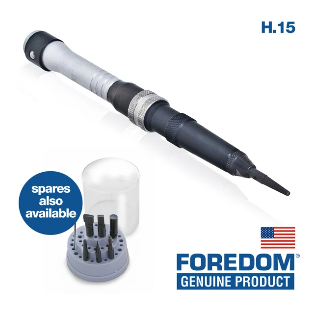 GENUINE US FOREDOM Hammer Action H.15 Handpiece OR Spare Tips £86.70 ...