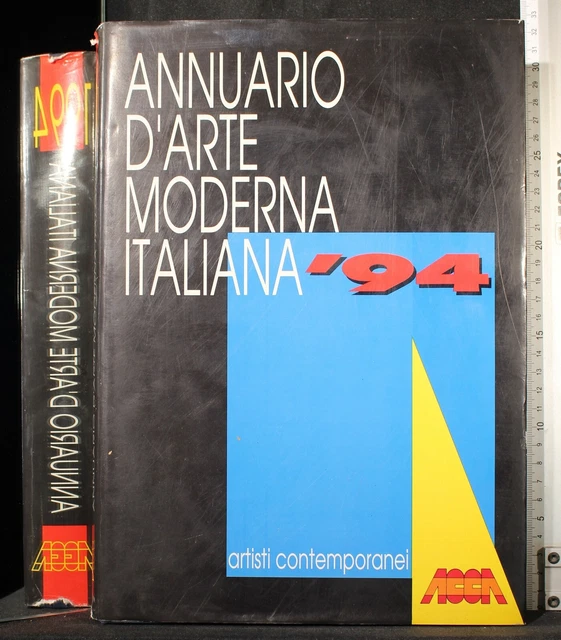 ANNUARIO D'ARTE MODERNA Italiana '94. Artisti Contemporanei. Aa.vv ...
