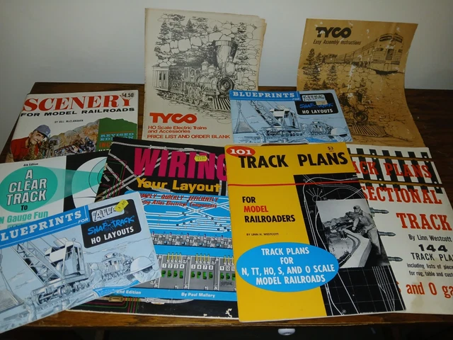 VINTAGE 1960S &1970S Model Railroad How To Magazines Hobby Trains Guide ...