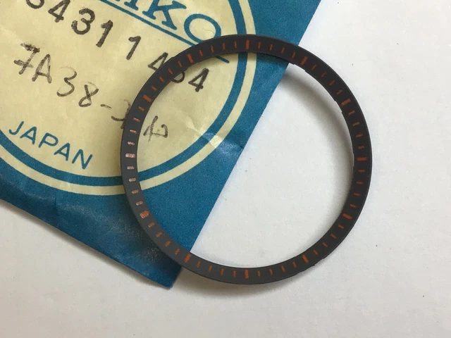 NOS ORIGINAL DIAL Ring Seiko 7A38-7040/704A/704C Seiko Part 8431 1484 ...