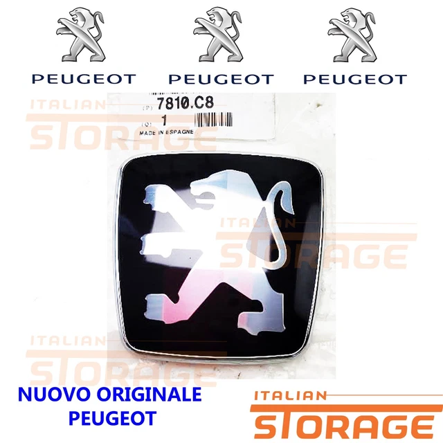 PEUGEOT 406 LOGO Emblème Armes Hayon Arrière Original 7810C8 7810.C8 ...