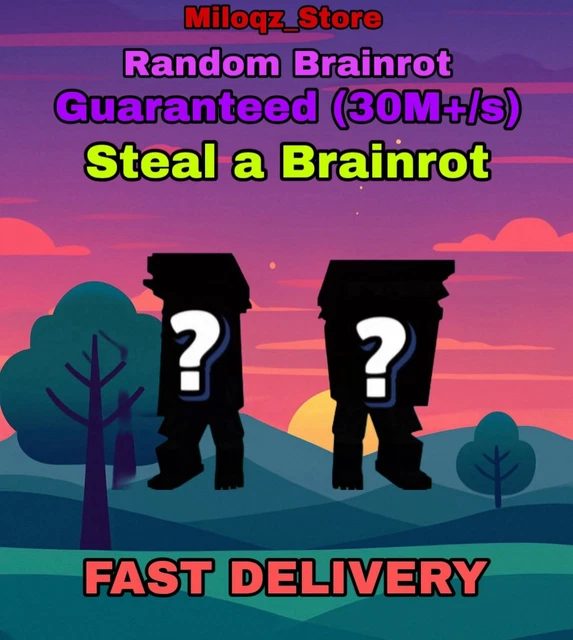 RANDOM BRAINROT 30M/S+ guaranteed| Steal a Brainrot EUR 49,99 - PicClick DE