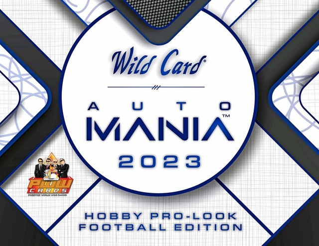 HOUSTON TEXANS 23 Wild Card Auto Mania Pro-Look Football 12x boîte étui ...