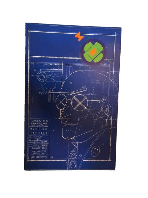 COMIC MISTER X Vol. 2 No. 2, May 1989 Vortex Comics £7.99 - PicClick UK