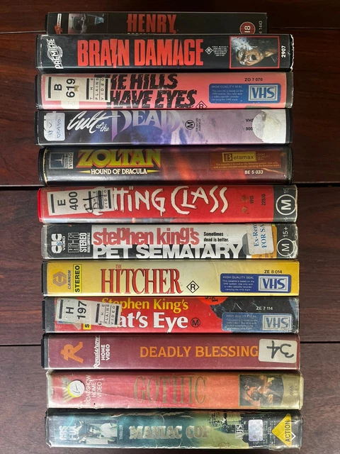 VHS BULK HORROR Collection *Mouldy* Rare But Mouldy $100.00 - PicClick AU