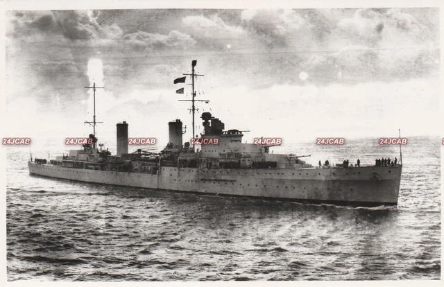 ORIGINAL AUSTRALIAN NAVY Photograph. HMAS "Sydney" Cruiser. Lost WW2 ...