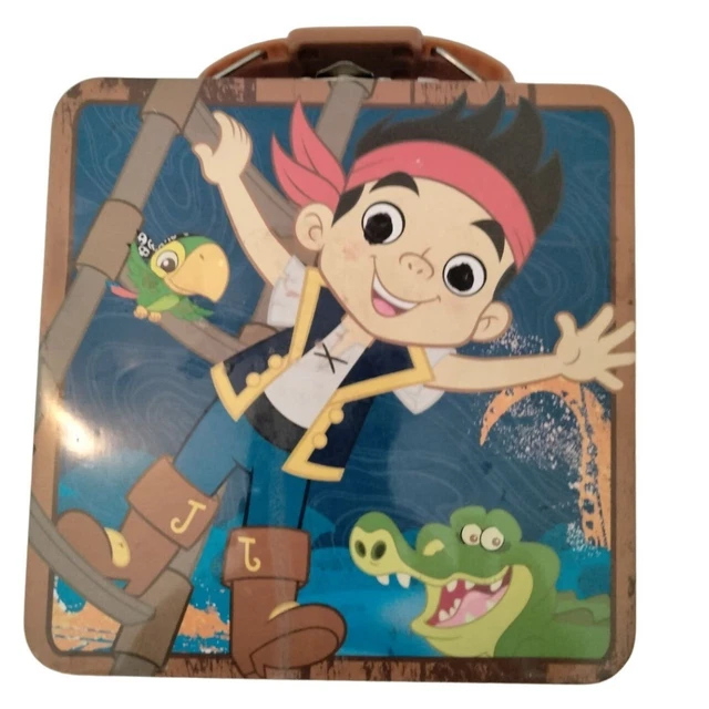 DISNEY JR JAKE and the Neverland Pirates Lunch Box Treasures Ahoy £12. ...