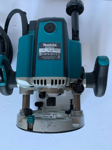 MAKITA RP2301FC 110V 2100W VARIABLE SPEED PLUNGE ROUTER good cond -see ...