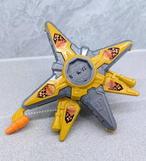 POWER RANGERS NINJA Steel Deluxe Gold Rangers Star Morpher Toy With ...