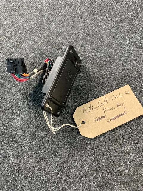PRIDE COLT DELUXE Mobility Scooter Fuse Box £13.99 - PicClick UK
