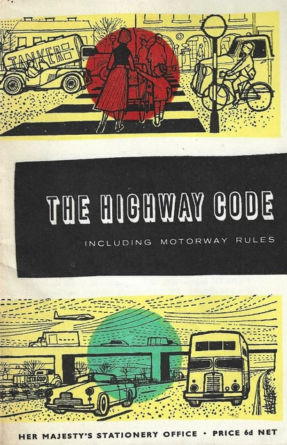 THE HIGHWAY CODE 1961 Vintage Learner Driver Test Not AA or RAC £7.75 ...