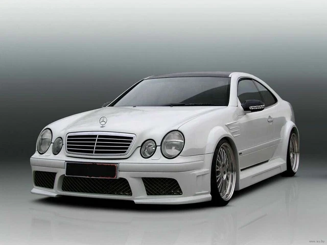 MERCEDES CLK W208 Wide Body Kit £900.00 - PicClick UK